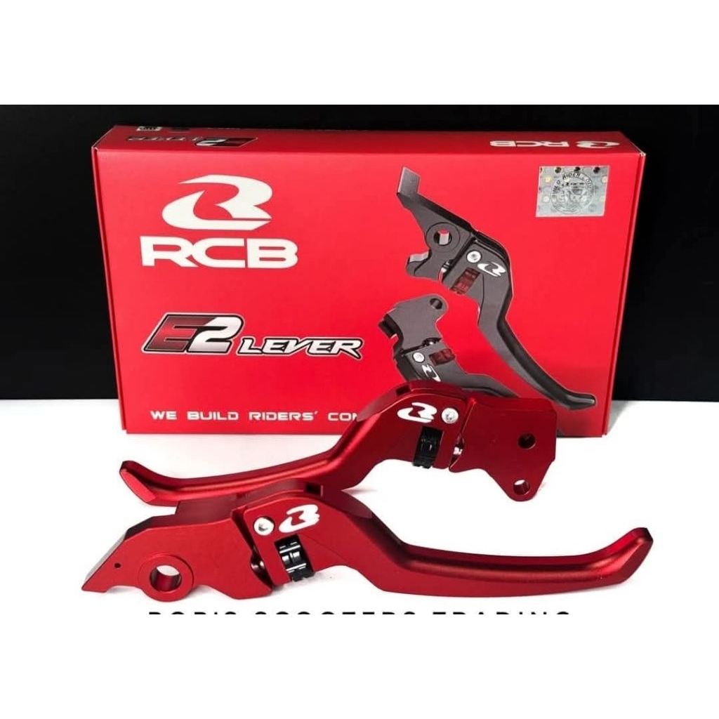 RCB ALLOY LEVER E2 SERIES RED FOR SNIPER 150 / 155 | Shopee Philippines