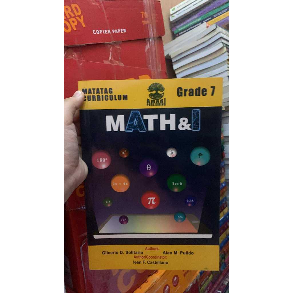 Math & I Grade 7 & 8 (MATATAG CURRICULUM) | Shopee Philippines