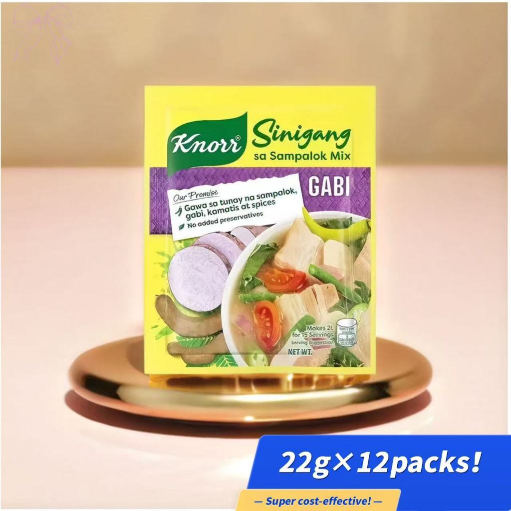 [PROMO] Knorr Sinigang Gabi Mix 12 Packs x 22g | Authentic Filipino ...