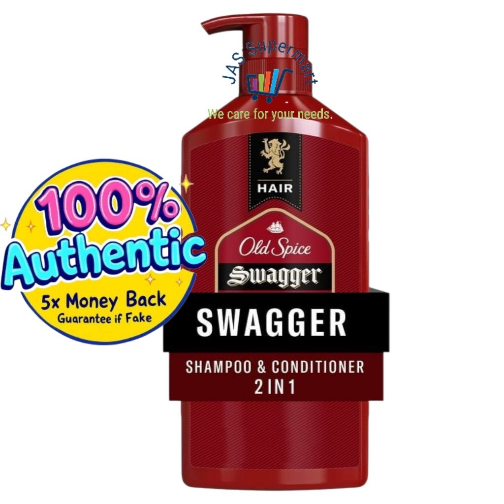 " Old Spice Swagger 2-in1 Shampoo & Conditioner 650mL | Shopee Philippines