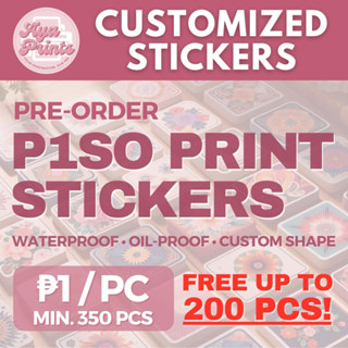 AYA Prints 1 PESO PISO Budget Sticker Labels – Waterproof Vinyl ...