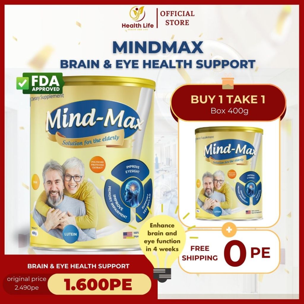 [BUY 1 TAKE 1] Milk Mind Max | Nutrients Brain & Eye Cognitive ...