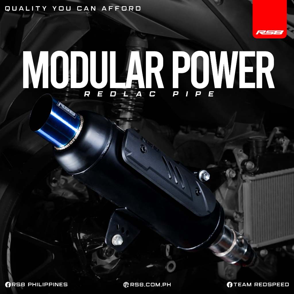 RS8 REDLAK MODULAR POWER 155C TO 185CC NMAX/AEROX V2 | Shopee Philippines