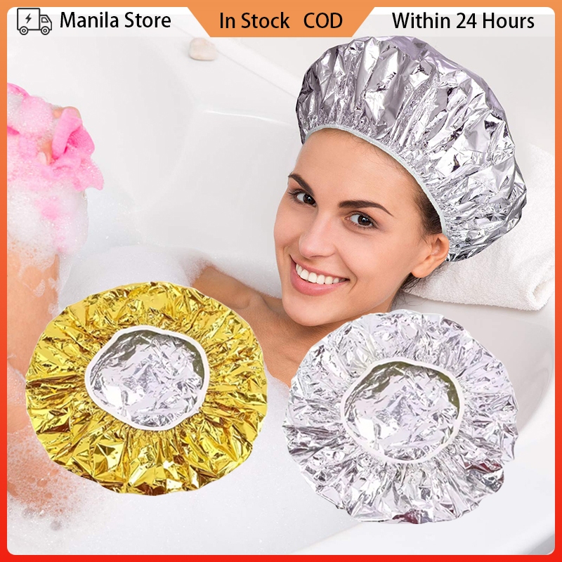 5Pcs Aluminum Foil Hair Caps Salon Quality Heat Therapy Cap Portable ...