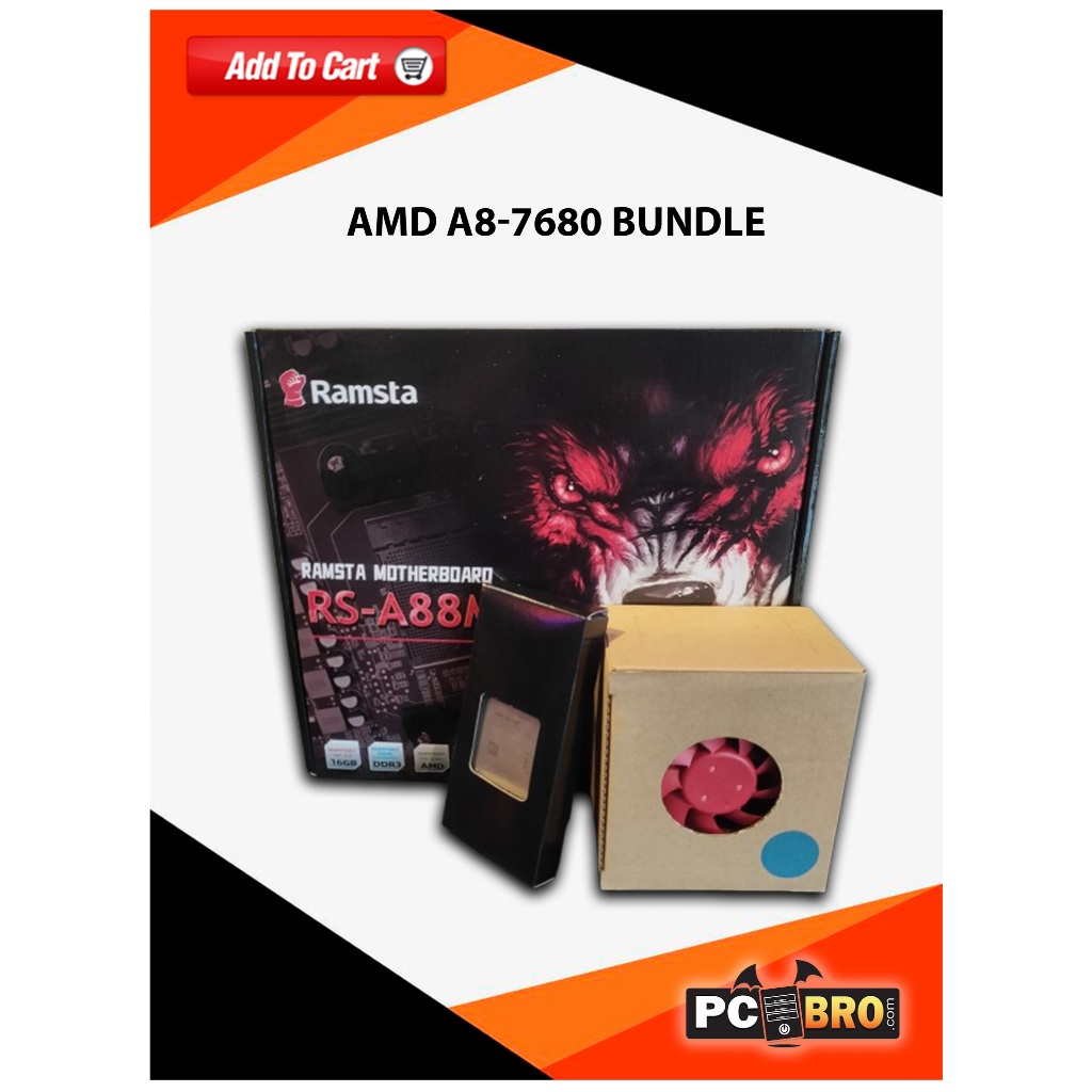 AMD A8-7680 Bundles Processor and Motherboard | Shopee Philippines