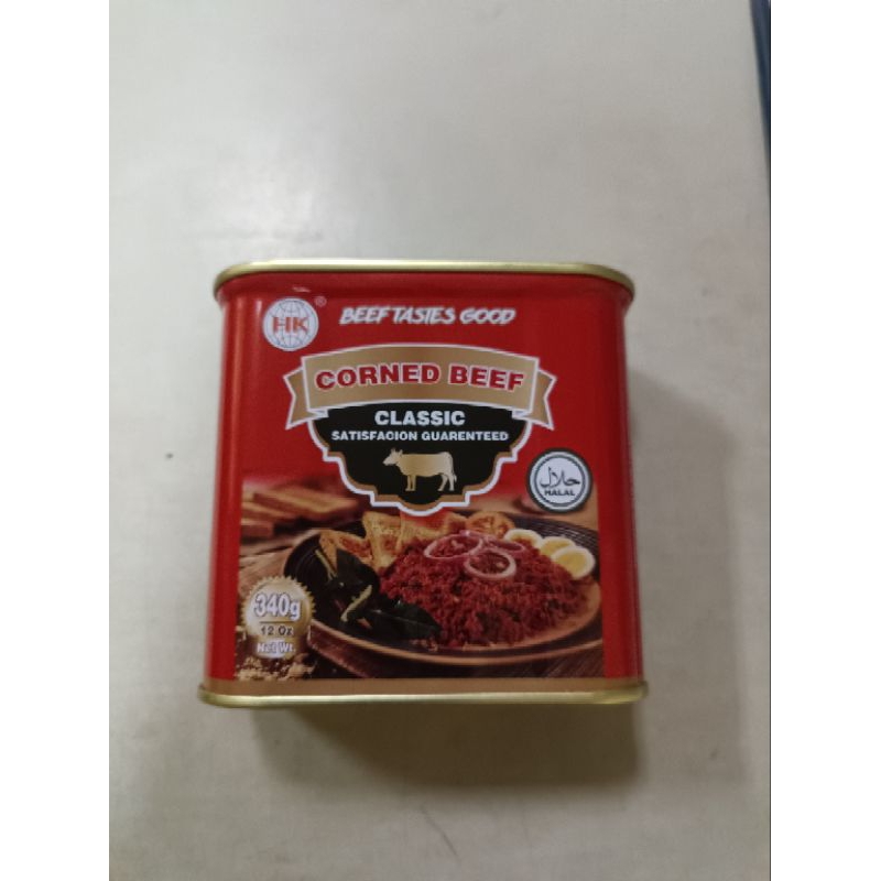 Corned Beef Hk BeefTastes Good 340g | Shopee Philippines