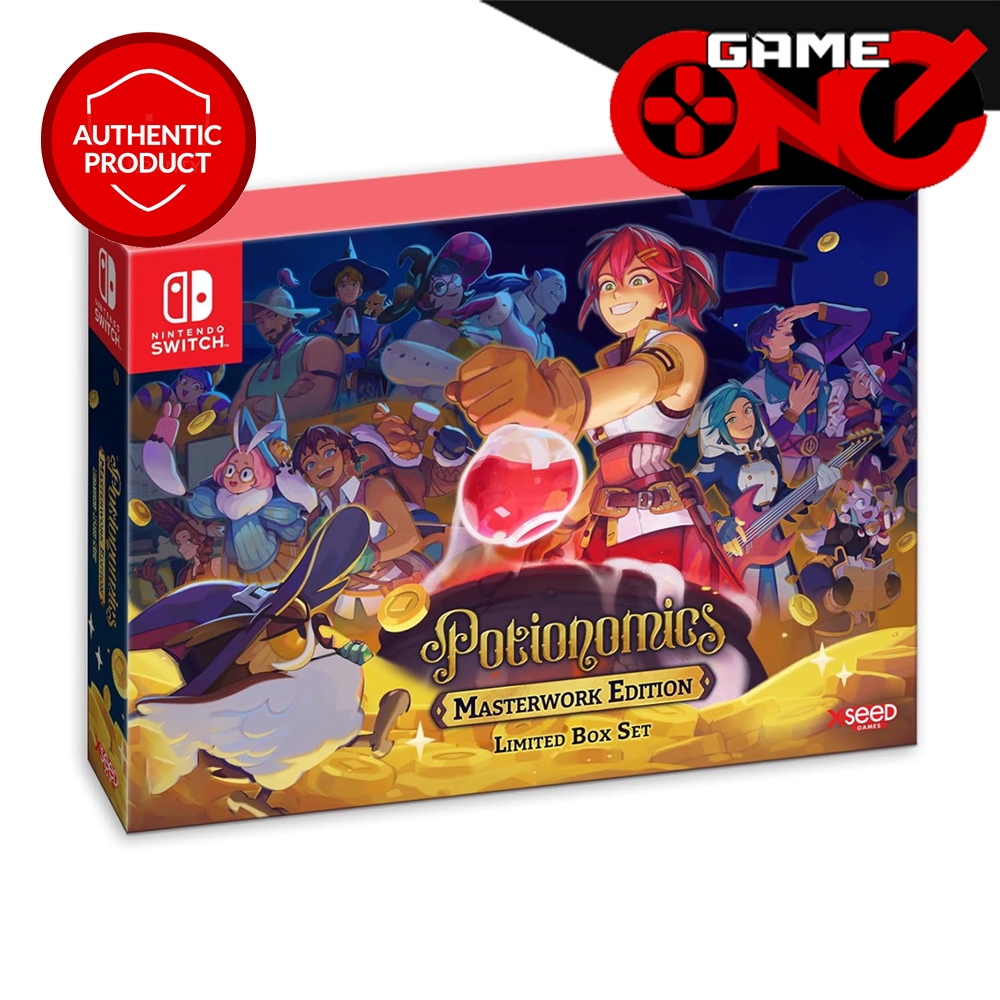 Nintendo Switch Potionomics Masterwork Edition - Limited Box Set ...