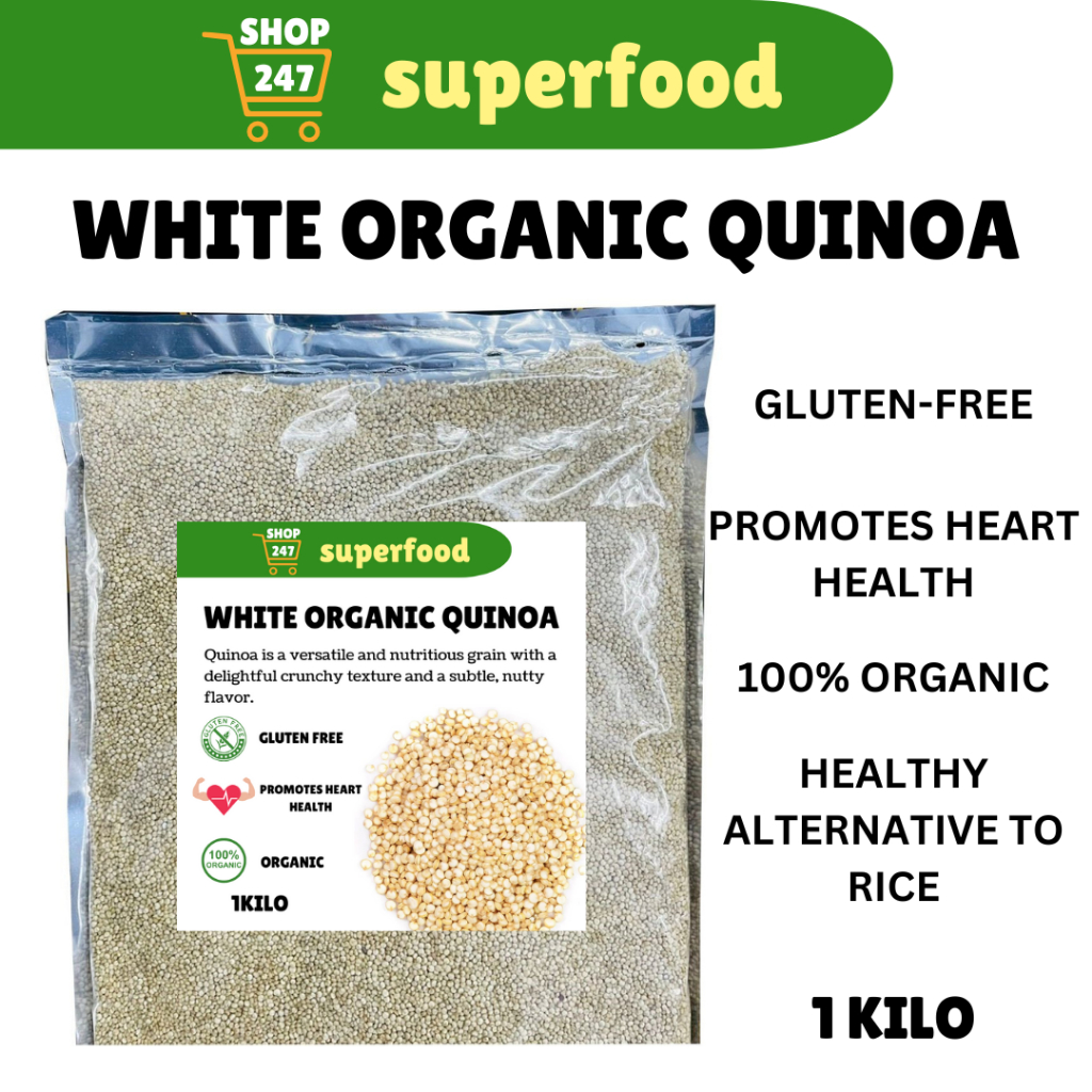 Organic White Quinoa 1KG Rice Alternative | Shopee Philippines