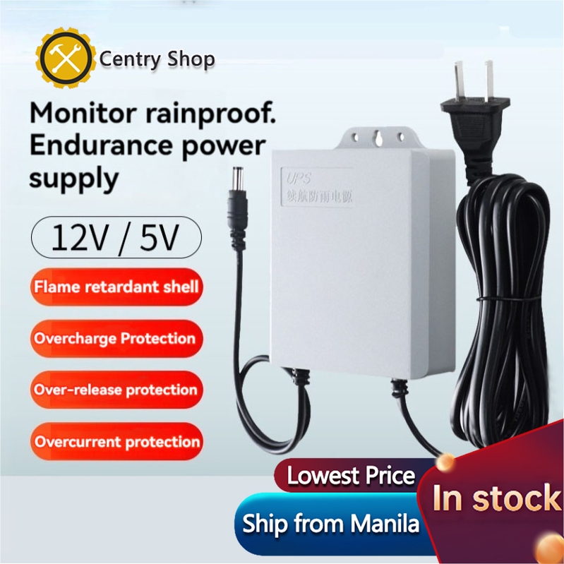 Uninterruptible Power Supply Mini UPS Battery Backup for WiFi Router ...