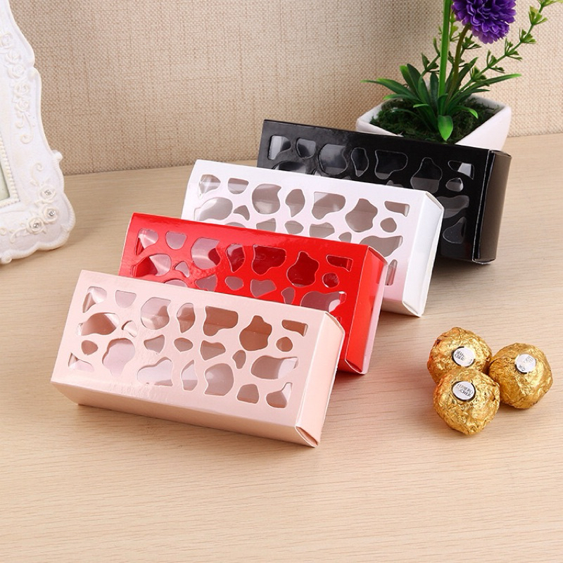 1pc Hollow Box Design Macaron/Macaron Boxes Dessert Packaging for Small ...