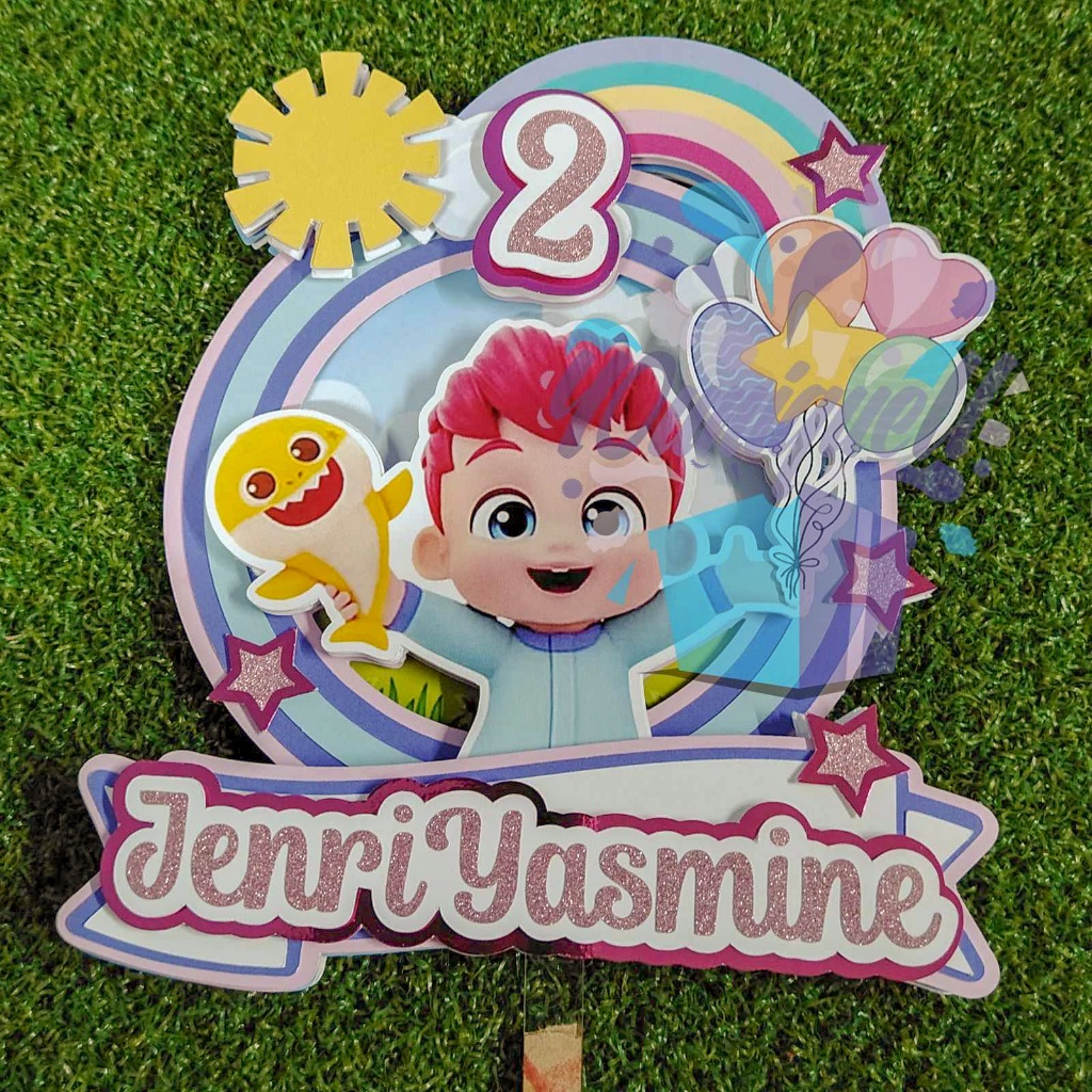 Bebe Finn Cake Topper (3D/Layered) | Shopee Philippines