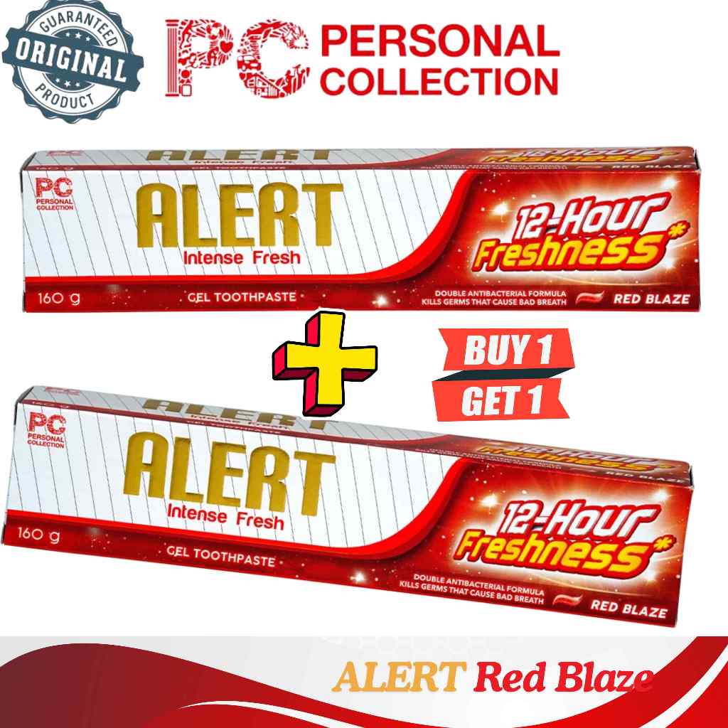 BUY 1 TAKE 1 ALERT INTENSE FRESH GEL TOOTHPASTES PERSONAL COLLECTION ...