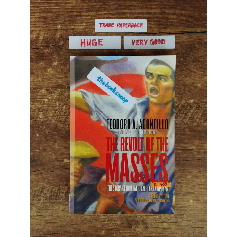 THE REVOLT OF THE MASSES: Bonifacio and the Katipunan by Teodoro ...