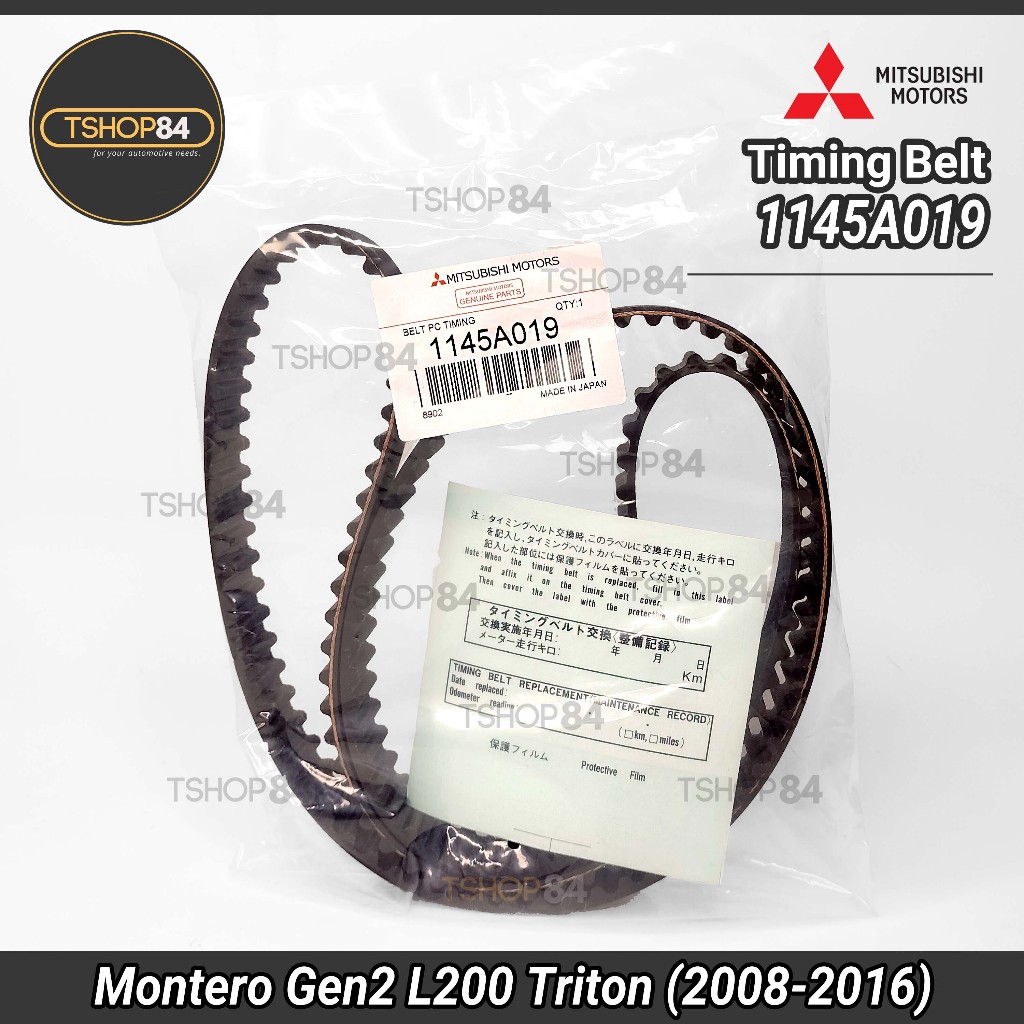 MITSUBISHI Timing Belt 1145A019 Montero Gen2 2008-2016 L200 Triton ...