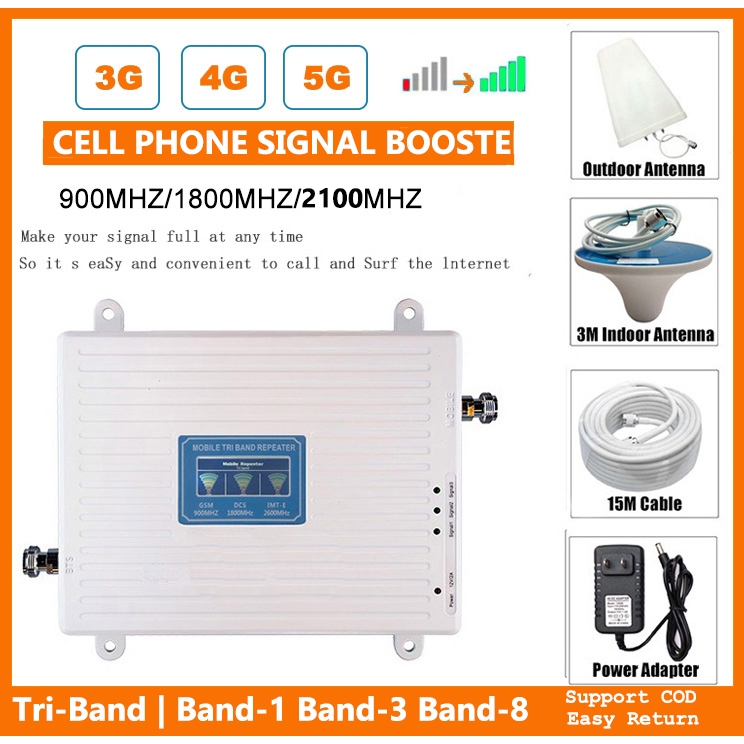 5G Phone Signal booster signal booster for all network Comes with a 15 ...