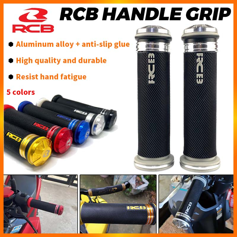RCB Handle Grip AHG66 Motorcycle Racing Boy Alloy Handle Grip Universal ...