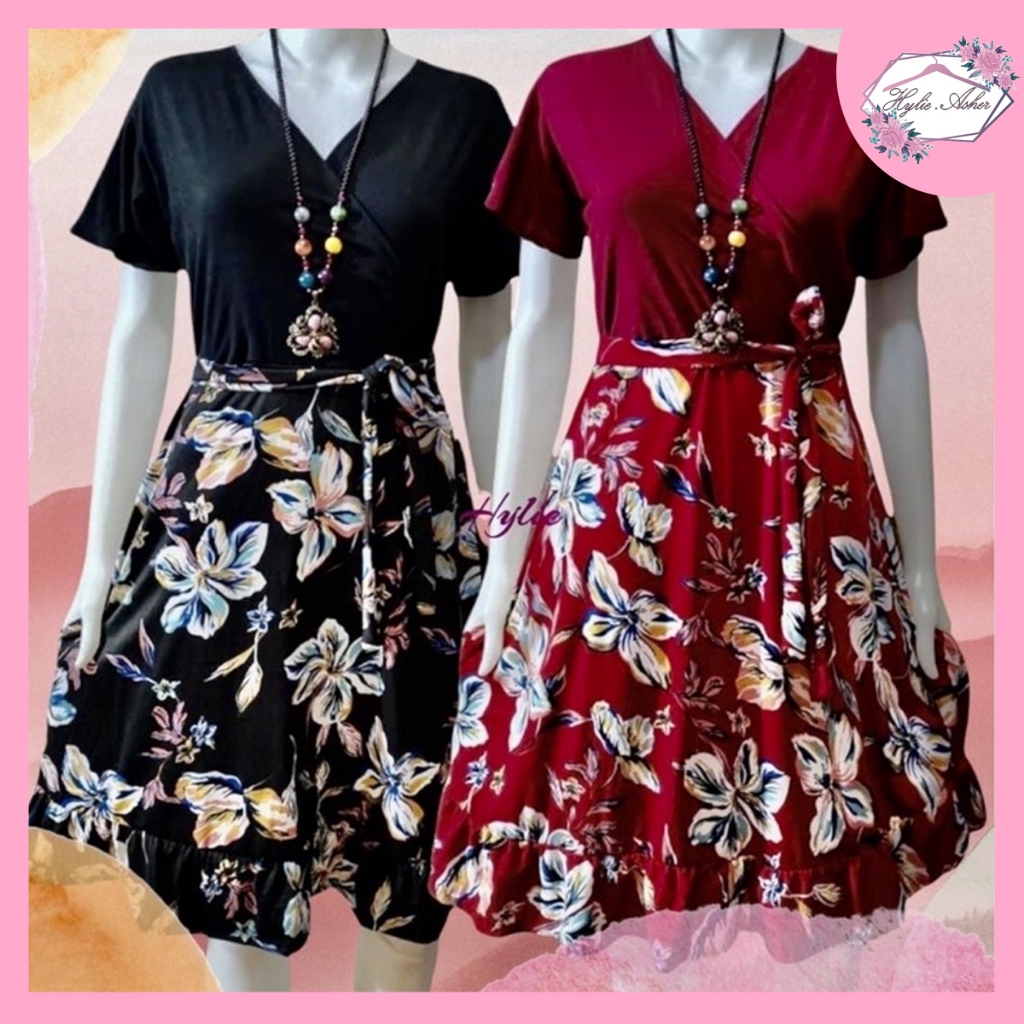 Hylie - Yassi Combi Dress (Regular and Plus Size) | Shopee Philippines