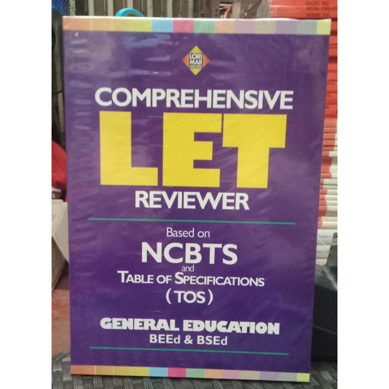 comprehensive LET reviewer | Shopee Philippines