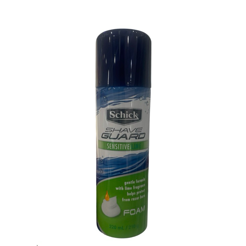 Schick Shave Guard Sensitive Lime Foam 220ml | Shopee Philippines