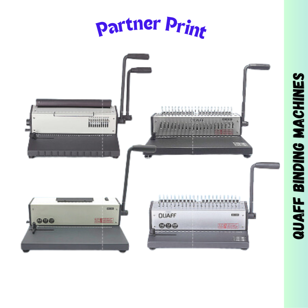 QUAFF Binding Machines A4 Ring Binding Machine // Wire Binding Machine || Spiral Binding Machine ...