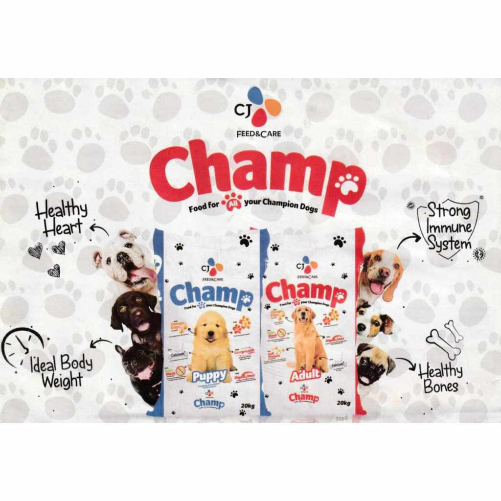 CHAMP ADULT DOG FOOD ALL BREEDS 1KG (REPACK) | Shopee Philippines