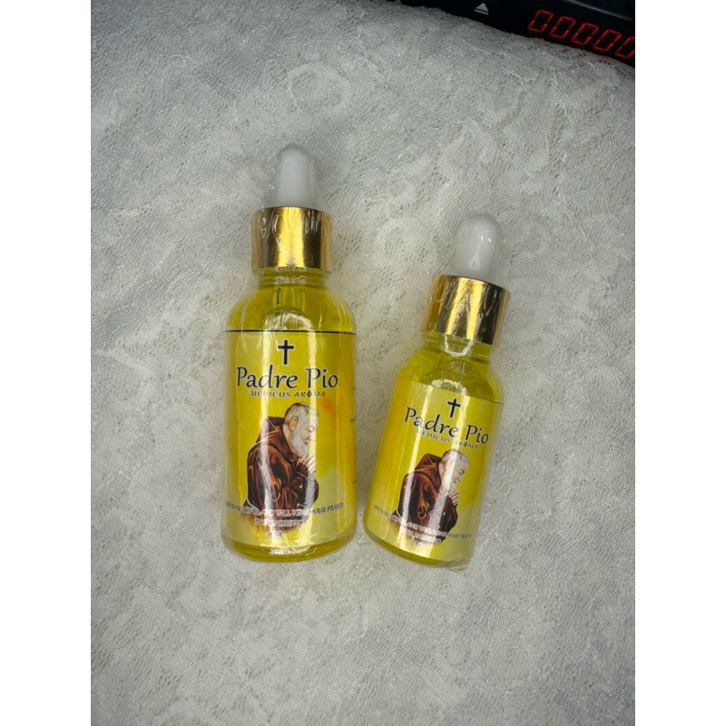 Padre pio Healing oils 15 and 30ml free rosary | Shopee Philippines