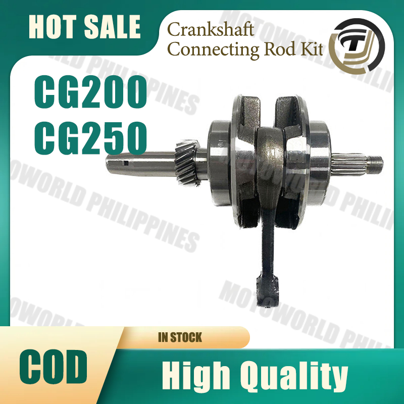 Motorycle Crankshaft Connecting Rod Assembly For Honda CG125 CG150 ...