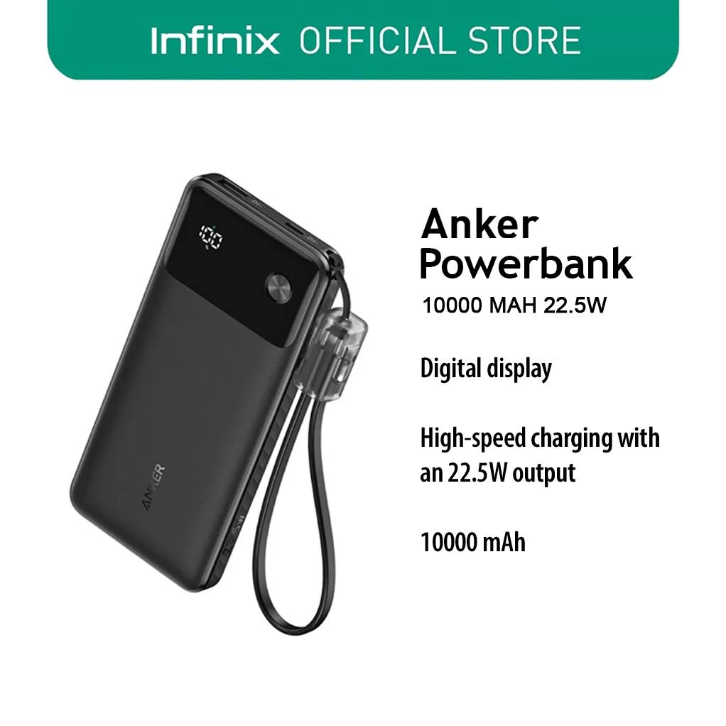 Infinix Anker powerbank 10k mah 22.5w | Shopee Philippines