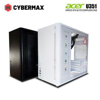 Acer U351 PC Case MATX Case Gaming Computer Tempered Glass Case Micro ...