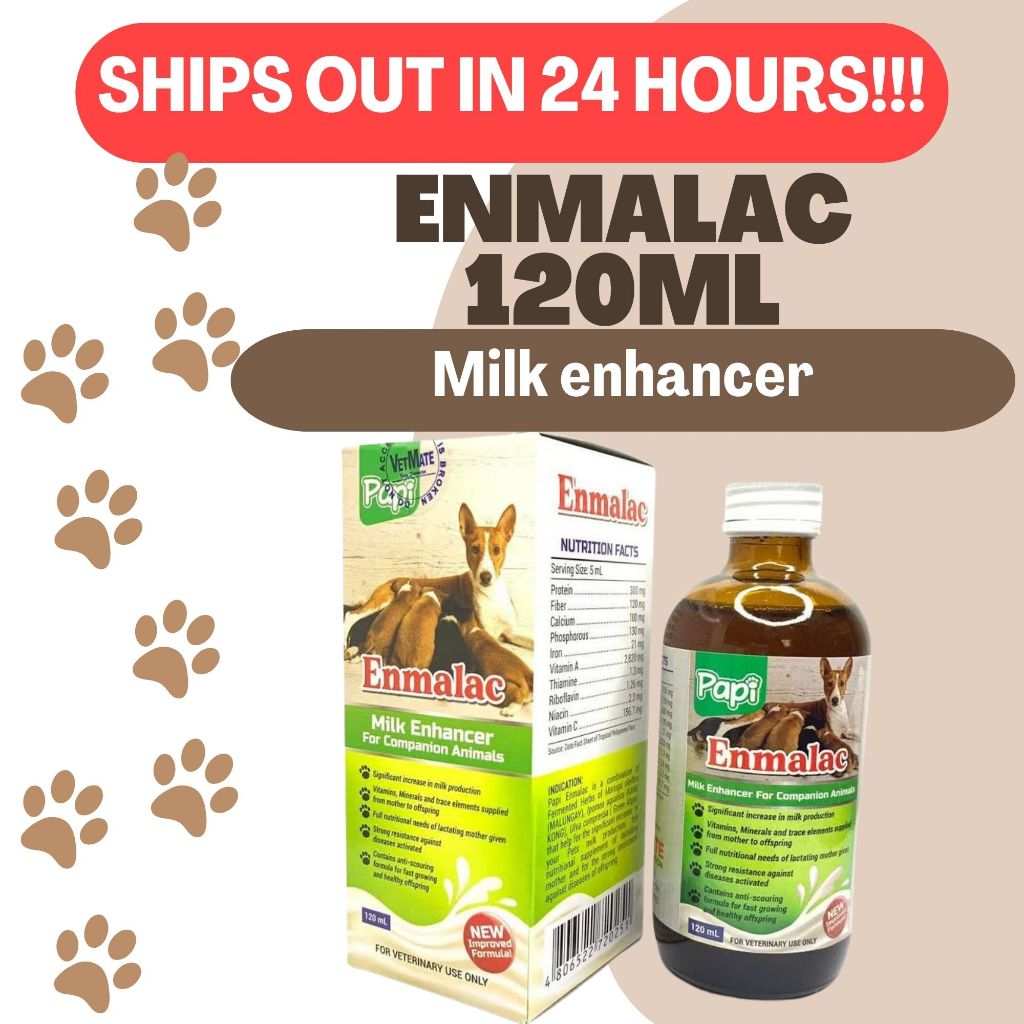 PAPI ENMALAC MILK ENHANCER 120ml TW | Shopee Philippines