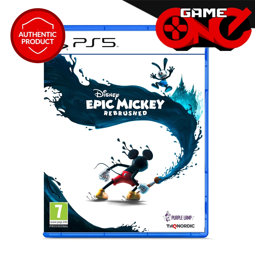 PlayStation PS5 Disney Epic Mickey: Rebrushed [R2] | Shopee Philippines