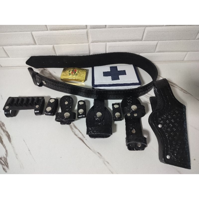 SECURITY GUARD BELT SET COMPLETE (9mm) | Shopee Philippines