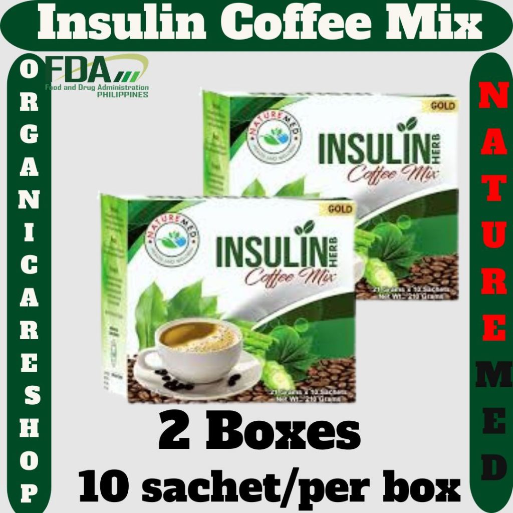 Insulin Coffee Mix( NatureMed | with Insulin Plant and Herbal Extract ...