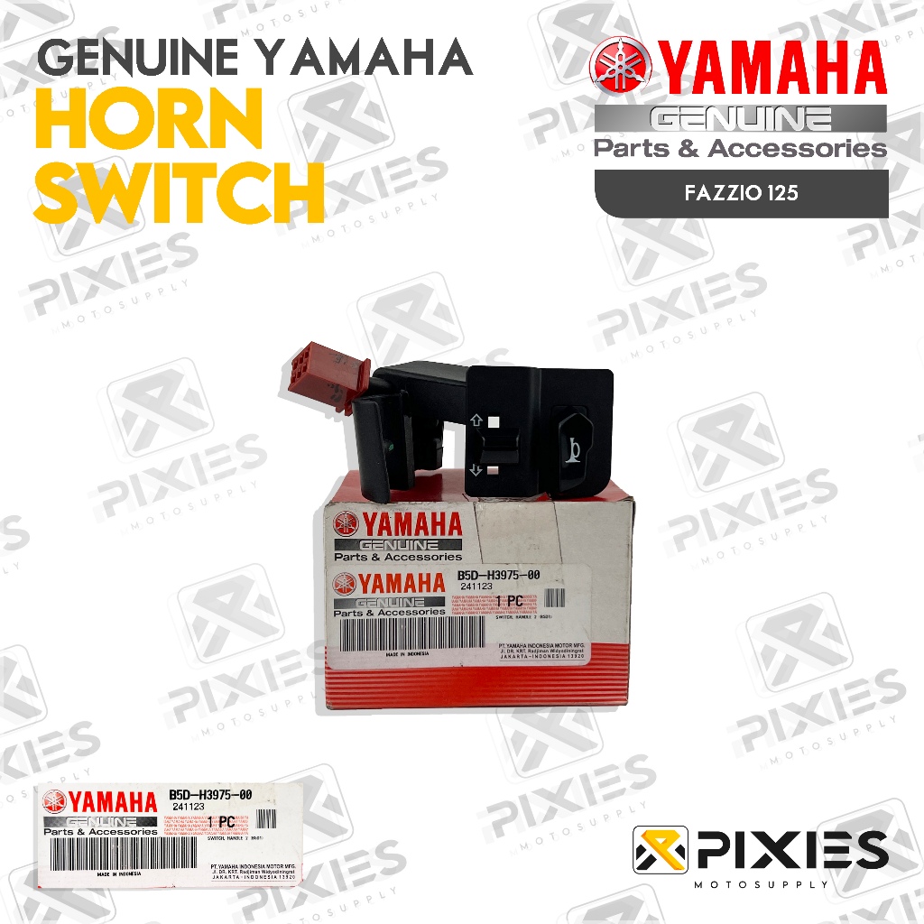 HORN SWITCH SIGNAL LIGHT SWITCH FOR FAZZIO 125 | Shopee Philippines