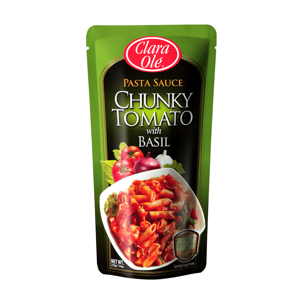 Clara Ole Chunky Tomato Pasta Sauce with Basil 225g | Shopee Philippines