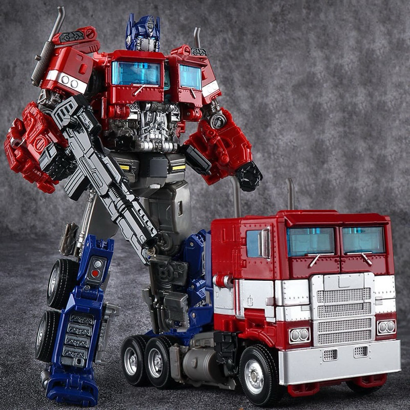 Mech Optimus Prime Dark Commander, Transformed to truck, 17cm tall ...