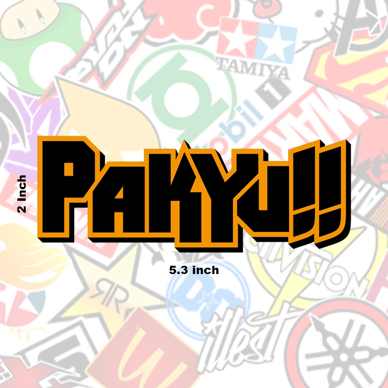 Pakyu!!, Haikyu!! Parody Logo | Shopee Philippines