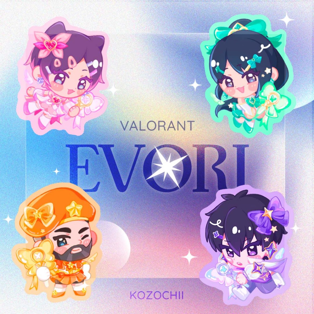 Valorant Evori Dreamwings Vinyl Sticker | Shopee Philippines
