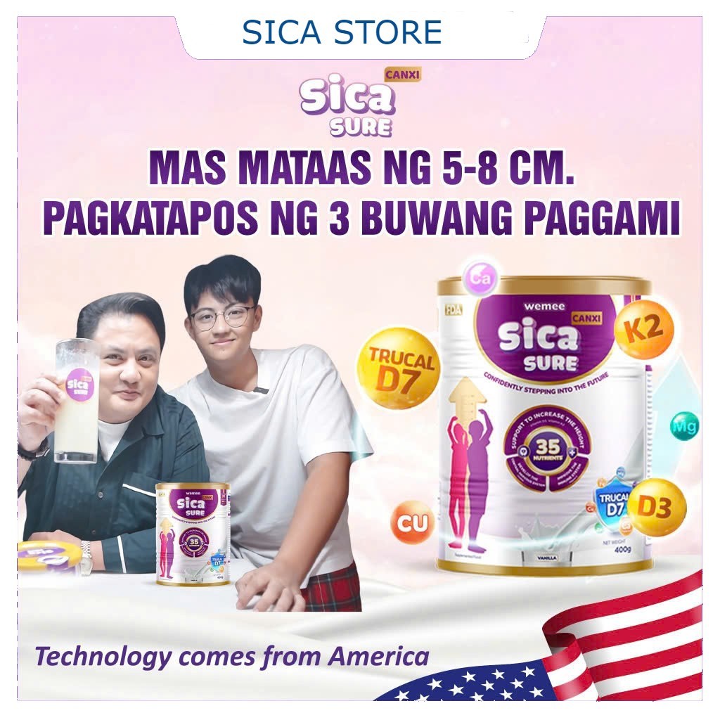 ( Buy 2 get 1 free ) Sica sure calcium supports increasing height for ...