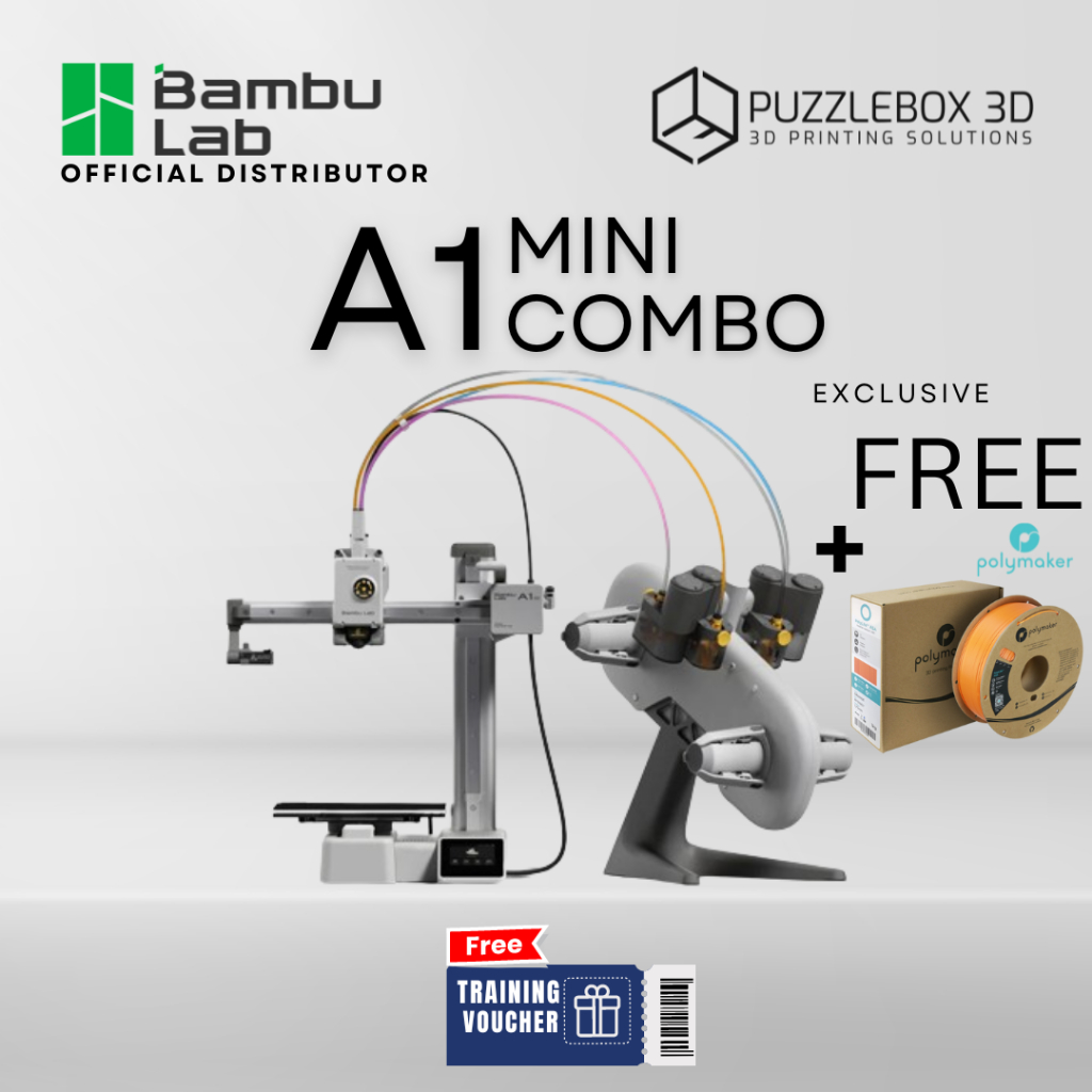 Bambu Lab A1 Mini and A1 Mini Combo series allows 4-Color AMS lite Full Auto Calibration ...
