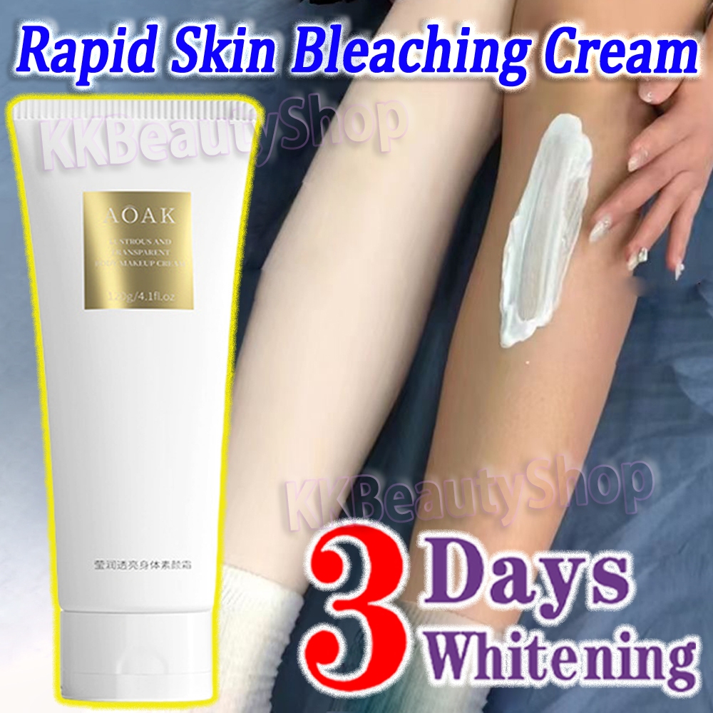 Rapid Skin Bleaching Cream Niacinamide Whitening Body Makeup Cream Natural Concealer Beauty ...