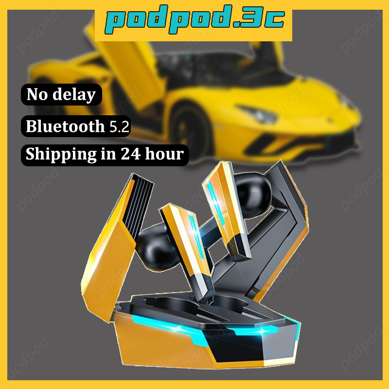 Transformers Bumblebee Bluetooth 5.2 Gaming Earphone High-resolution ...