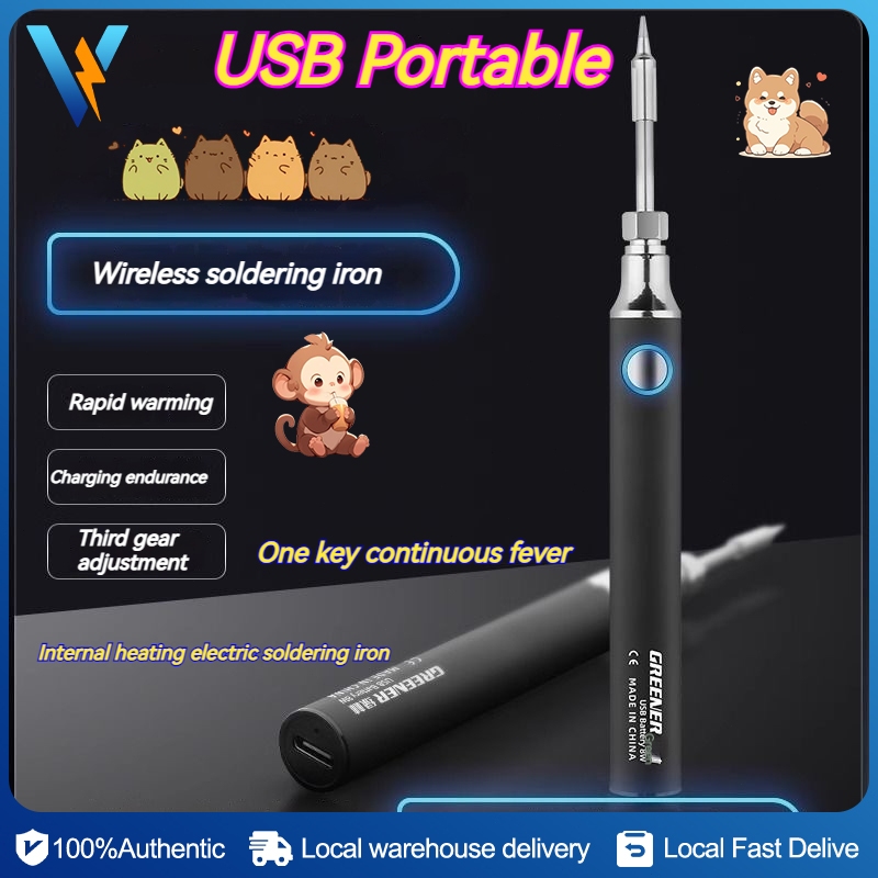 350mAh Thread Battery Pen Rechargeable Soldering Iron Button Battery ...