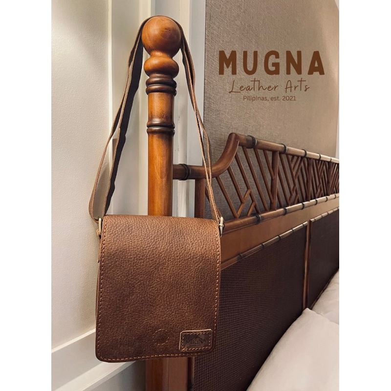 Rudy Sling bag by Mugna Leather Arts | Shopee Philippines