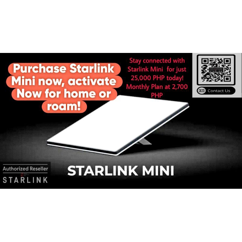 Exclusive Starlink Mini - Roaming & Residential Plans! Start Now or ...