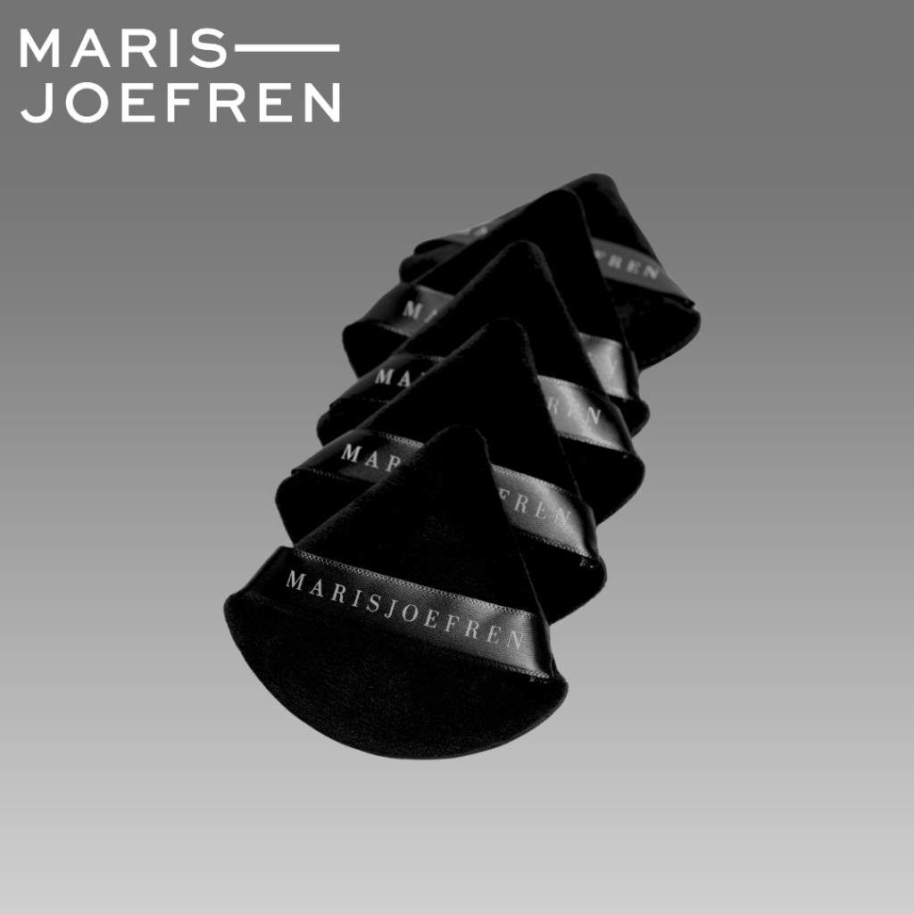 MARIS JOEFREN Triangle Powder Cushion Puff (5 Pcs) – Wet and Dry, Soft ...