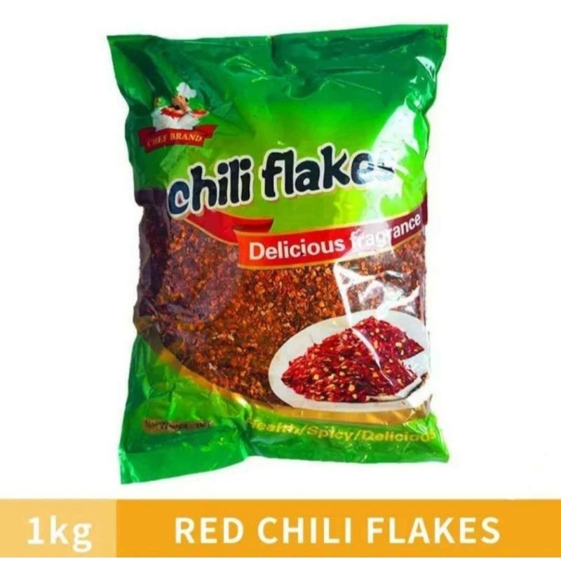 CHEF BRAND CHILI FLAKES 1KG | Shopee Philippines