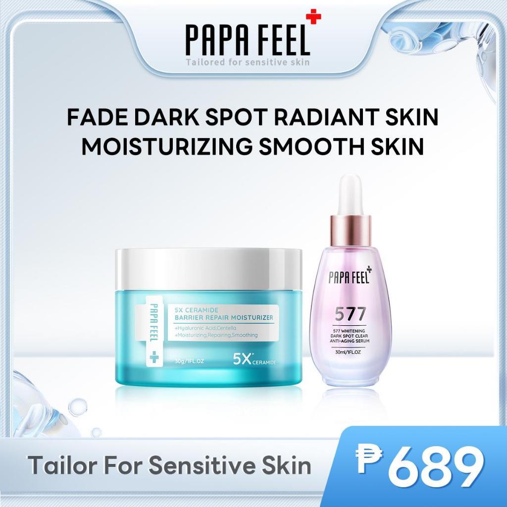 PAPA FEEL 577 VC Niacinamide Arbutin Dark Spot Wrinkles Serum 5X ...