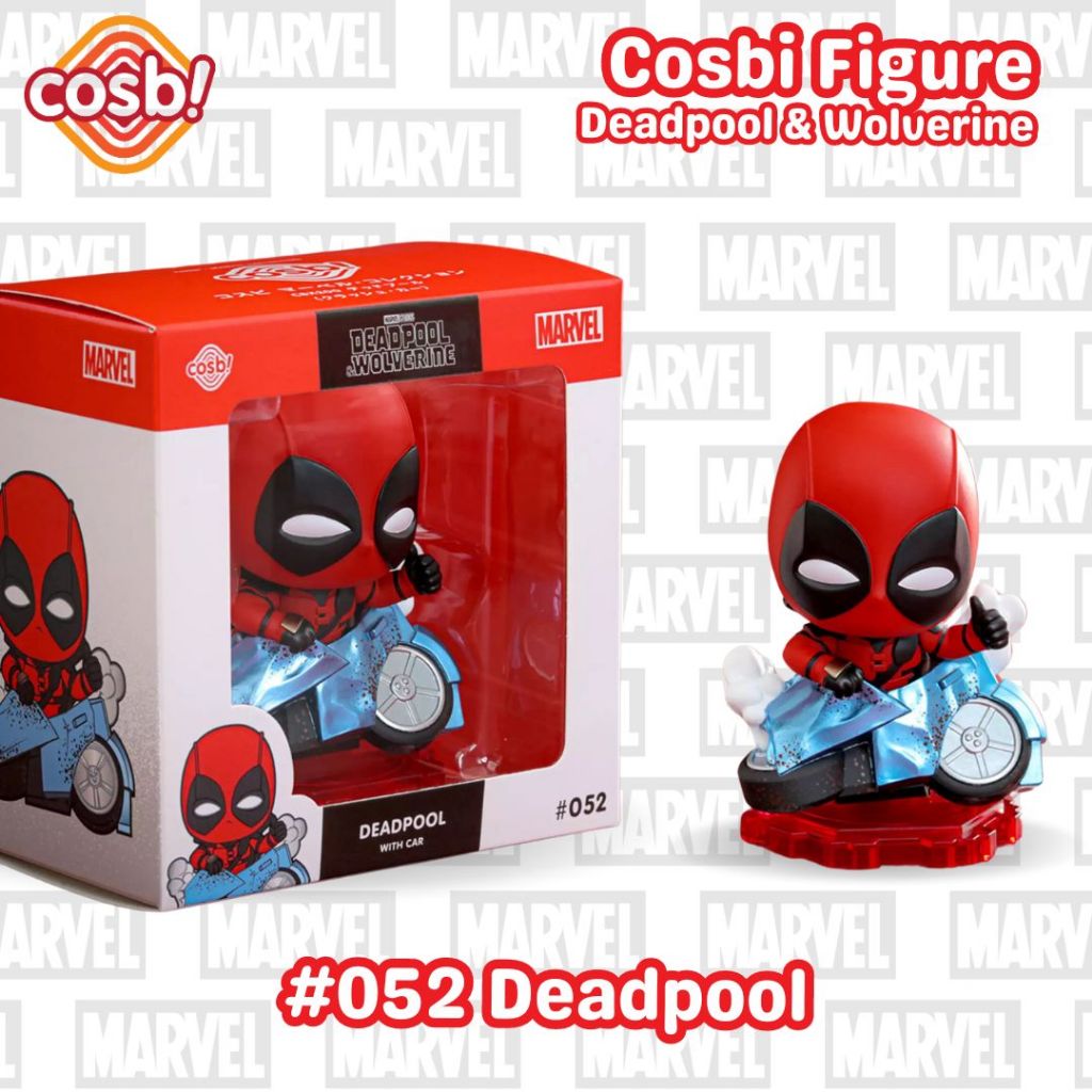 Hot Toys Cosbi Figure #052 Deadpool with Car - Deadpool and Wolverine ...