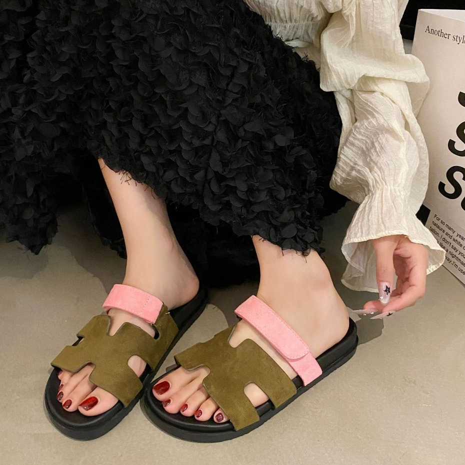 LYS Women's Outdoor Fashion new adjustable strap Velcro Casual Platform ...